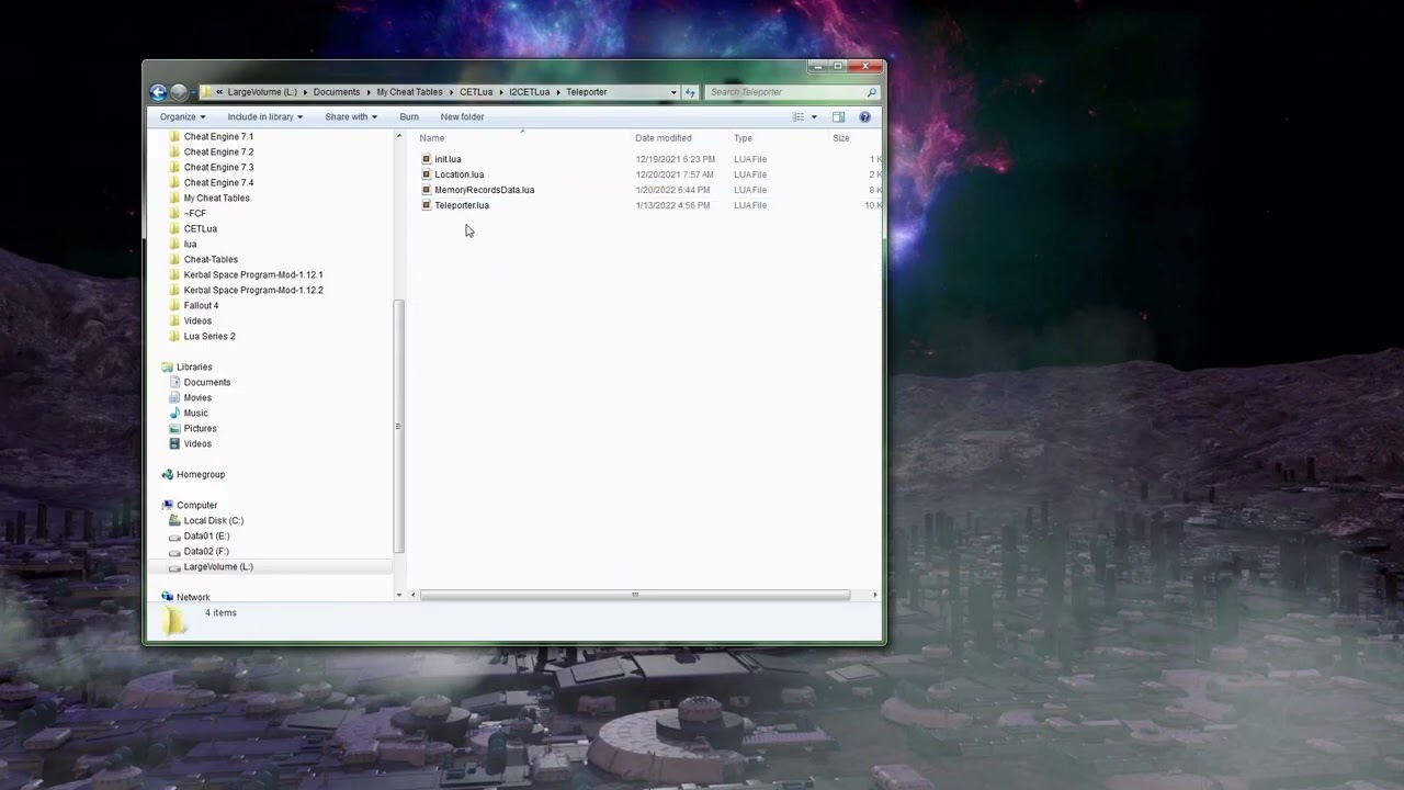 Lua Object Oriented Programming