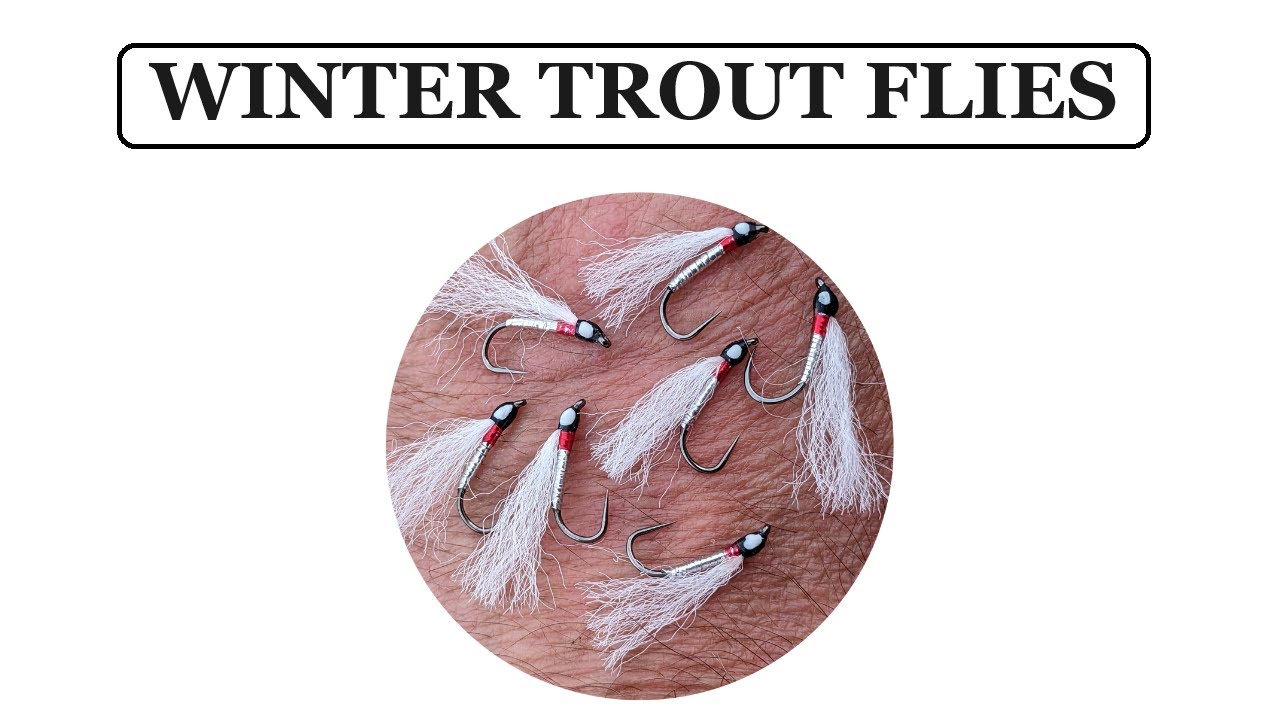 214. Fly Tying Simple Minnow Pin Fry - Winter Trout FOOD