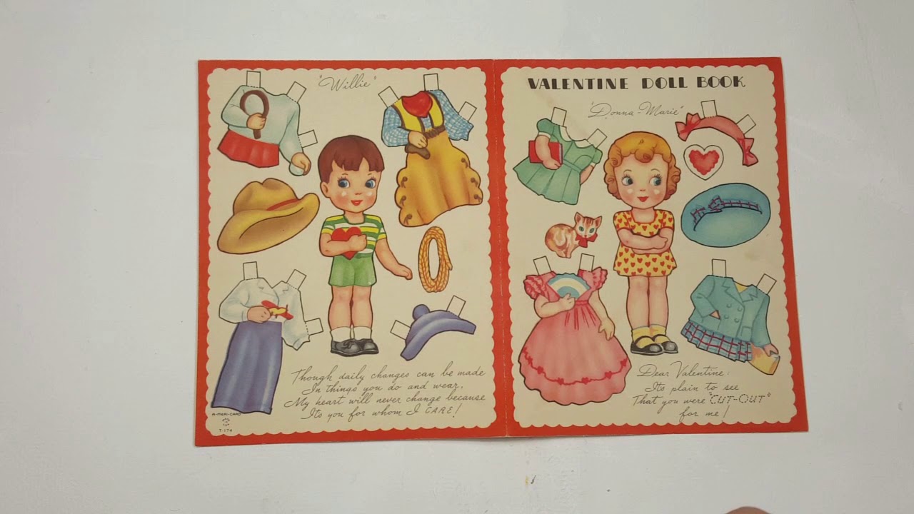 1950 Kewpie Paper dolls- Etsy Digital