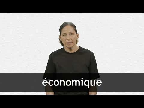 How to pronounce ÉCONOMIQUE in French