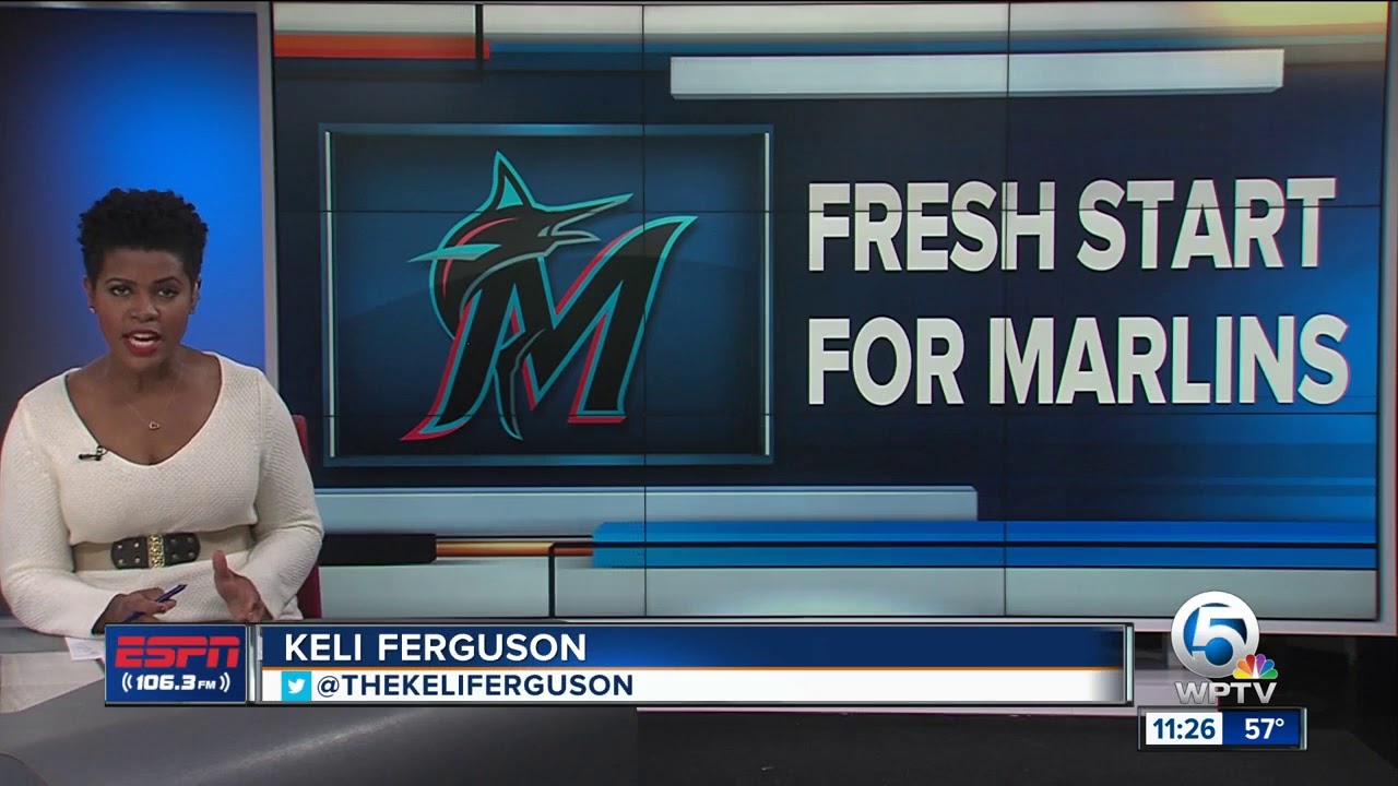 First Spring Training workout for Marlins