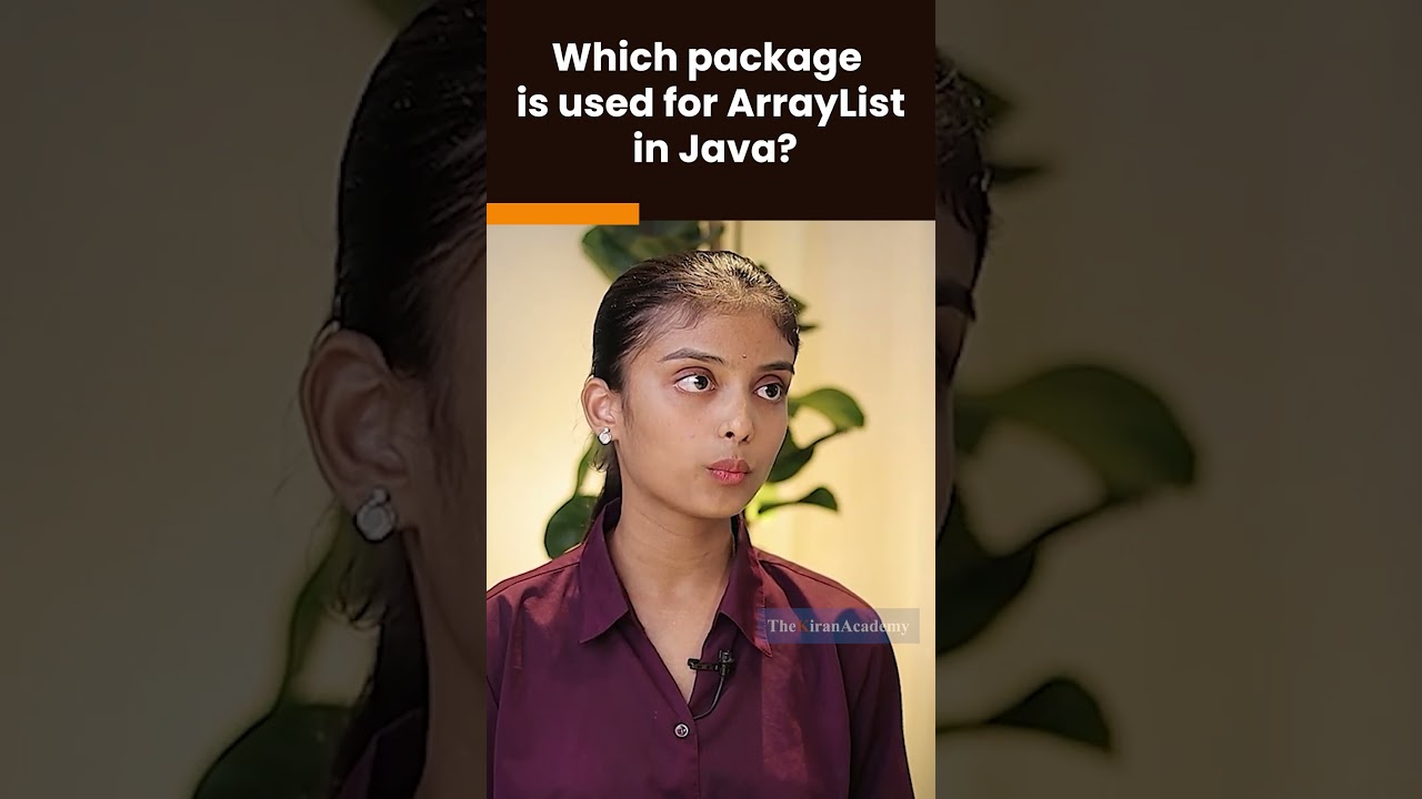 Which Package Is Used For ArrayList In Java? | Java Interview Question | Java Classes In Pune