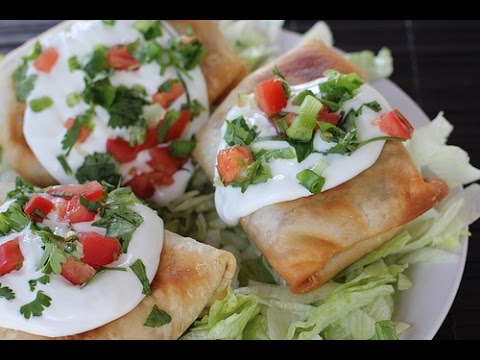Chicken chimichanga recipe