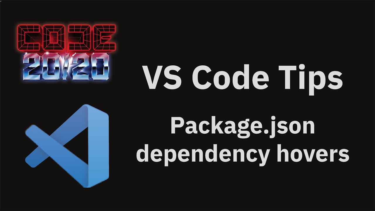 VS Code tips — Package.json dependency hovers