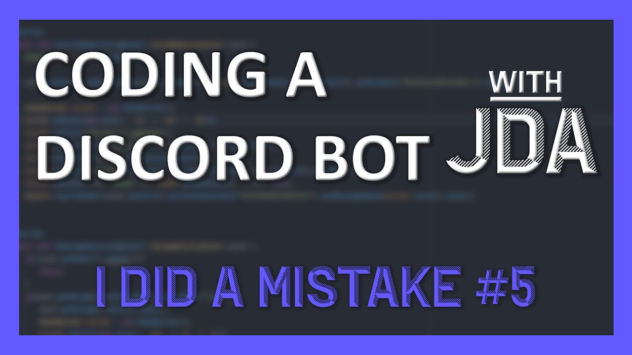 JDA Tutorial - I DID A BIG MISTAKE