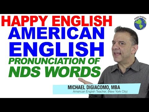 Words Ending In NDS - Natural American English Pronunciation Lesson
