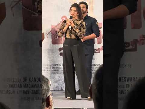 Actress Aayushi Patell Speech at Kaliyugam Pattanamlo Movie Press Meet