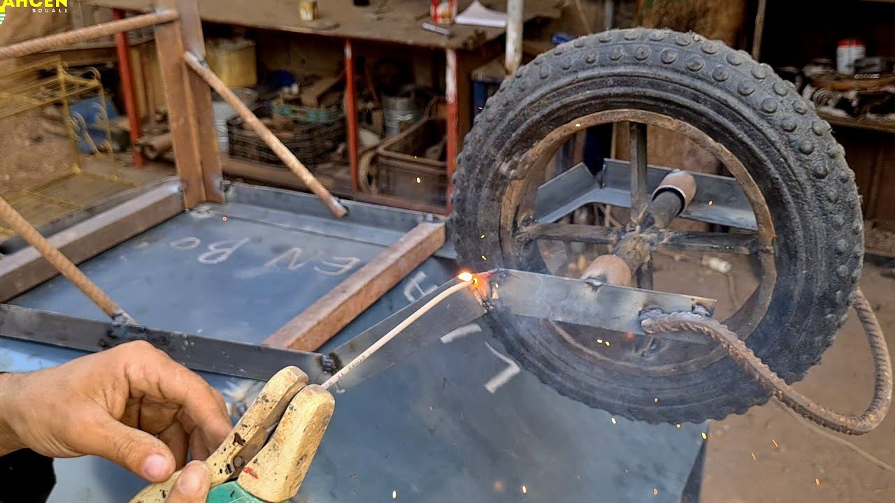 Make your own wheelbarrow ,