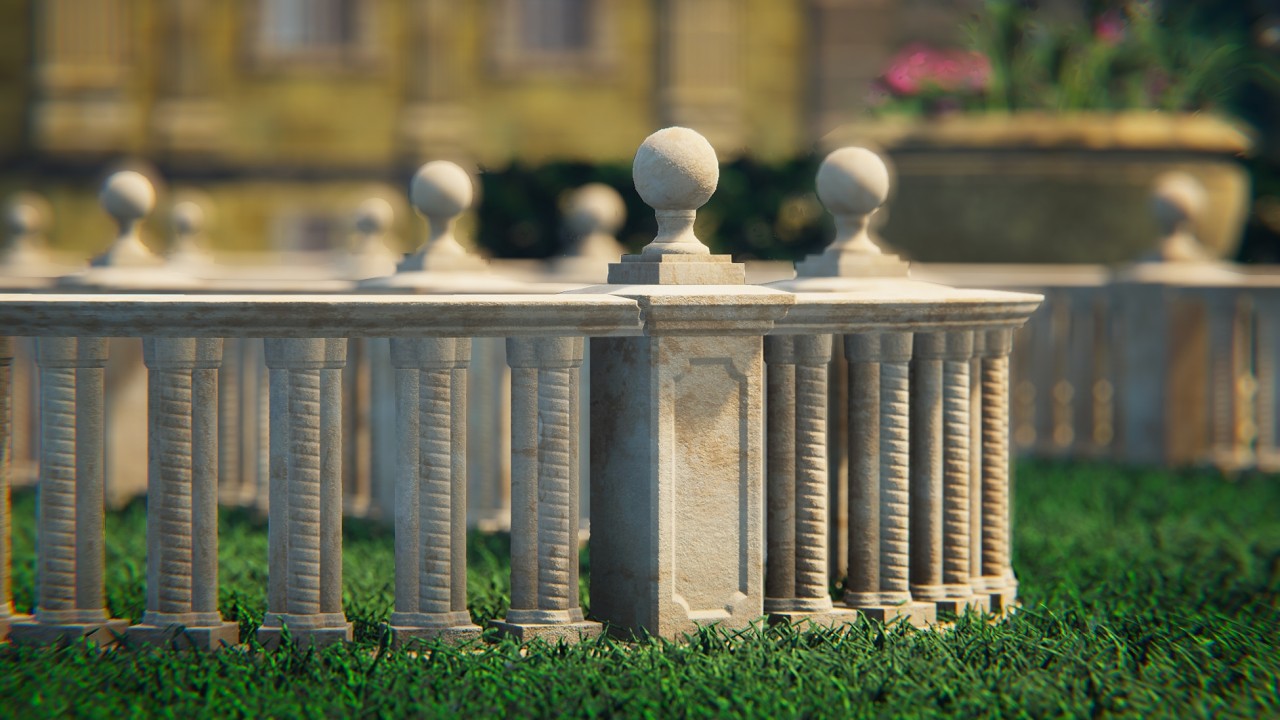 Balustrade Modular System - Snap-Based Editor Tool (Unity HDRP & URP)
