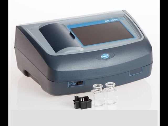 Visible - Single Beam Spectrophotometer - Hach DR3900 - Bench-top Spectrophotometer - Part No ...
