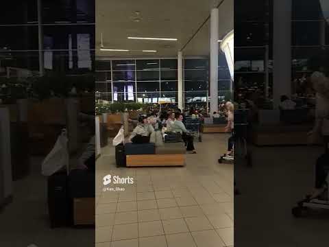 2 am at Amsterdam Airport Netherlands