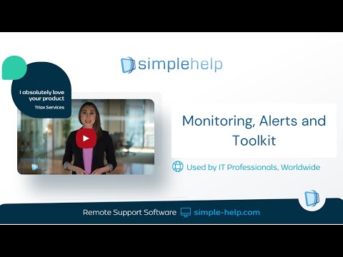SimpleHelp RMM Remote Support Software - Monitoring Alerts and Toolkit
