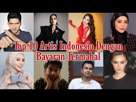 Top 10 Artis Indonesia Dengan Bayaran Termahal - The Most Expensive Rates Indonesian Celebrities