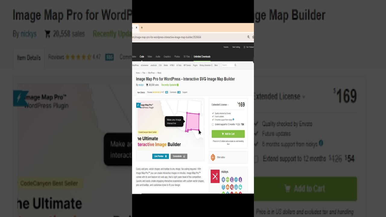 Image Map Pro for WordPress - Interactive SVG Image Map Builder