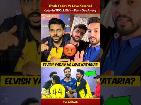 Elvish Yadav Fans ANGRY On Love Kataria????|Love Kataria Troll Elvish Yadav #trending #biggboss #shorts