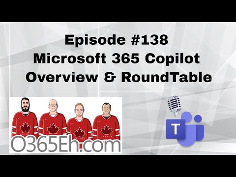 Episode 138 – Microsoft 365 Copilot Overview & RoundTable – O365Eh!