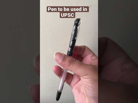 Which pen to use in UPSC exams? #pen #upscpreparation #upscexam #iaspreparation #prelims