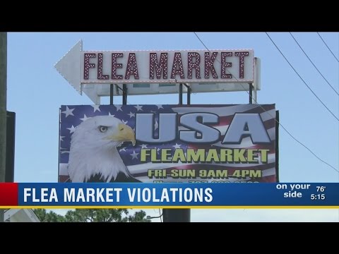 Flea Market Violations