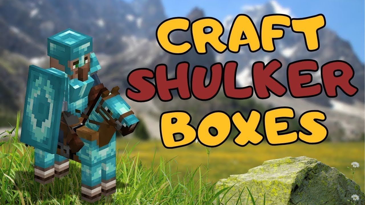 How to Craft Shulker Boxes in Minecraft | Minecraft Tutorial (2025)