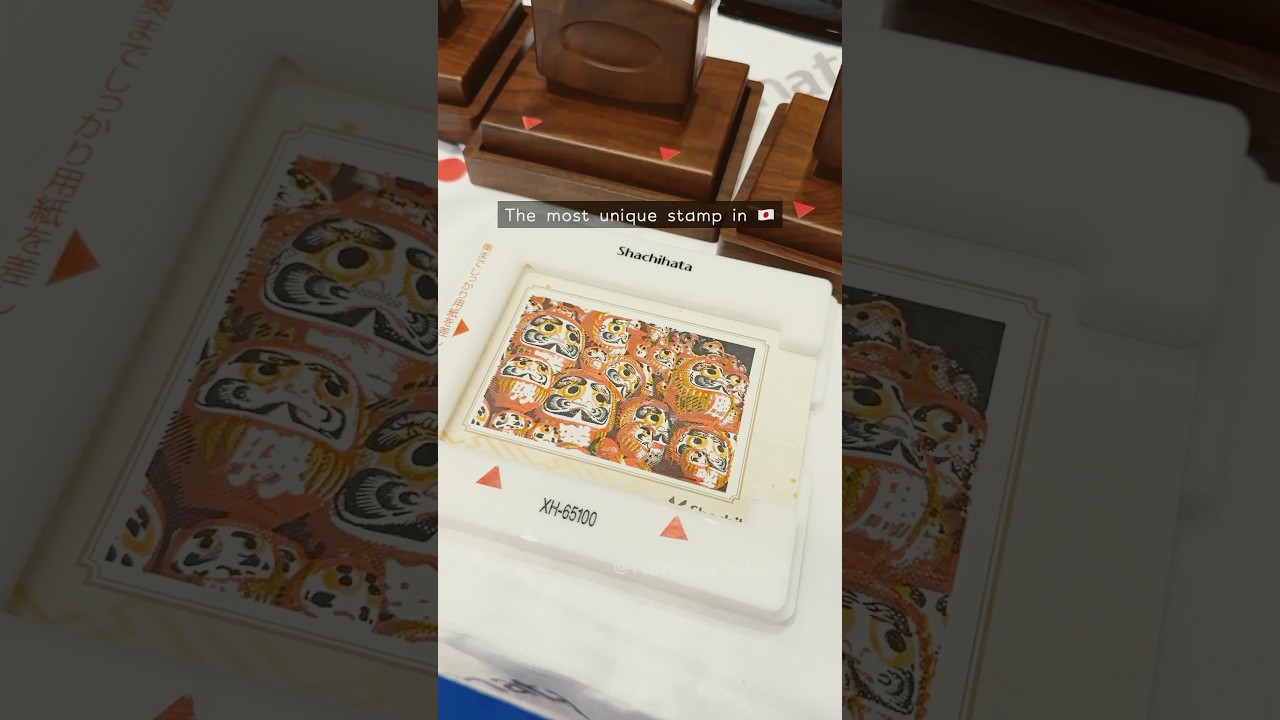 Daruma Layer Stamp in Japan 🇯🇵