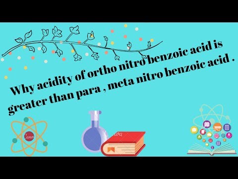 Why acidity of ortho nitro benzoic acid is greater than para , meta nitro benzoic acid