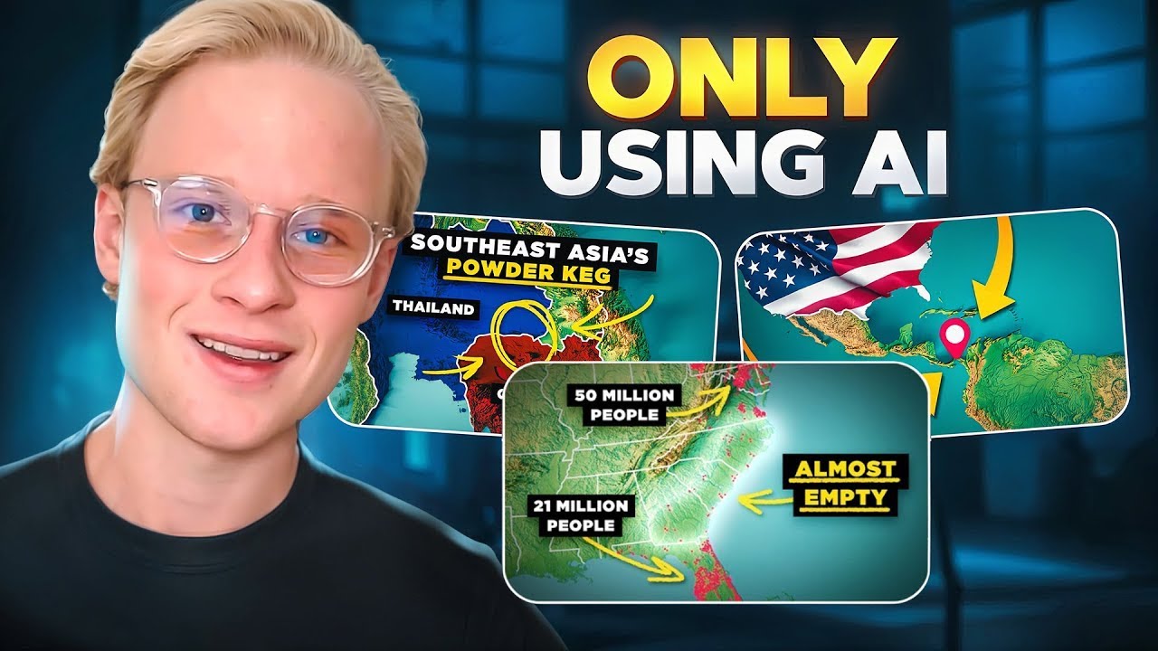Create Map Animations Like With AI in Seconds | Step-by-Step Tutorial #2025 #2026