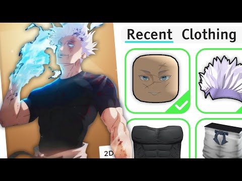 How To Make FINAL FORM SATORU GOJO From Jujutsu Kaisen In ROBLOX!