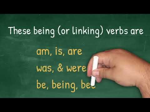Verbs: action & being words