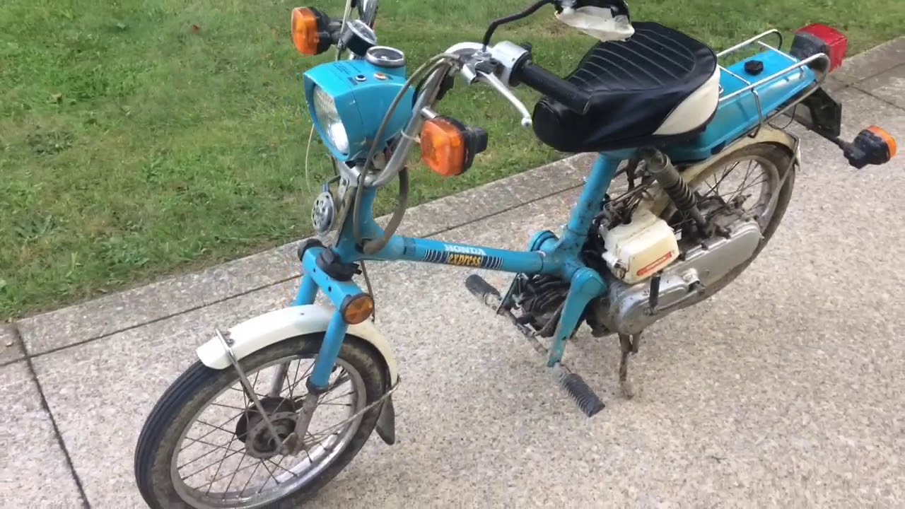 1981 Honda Express Walkaround + Startup
