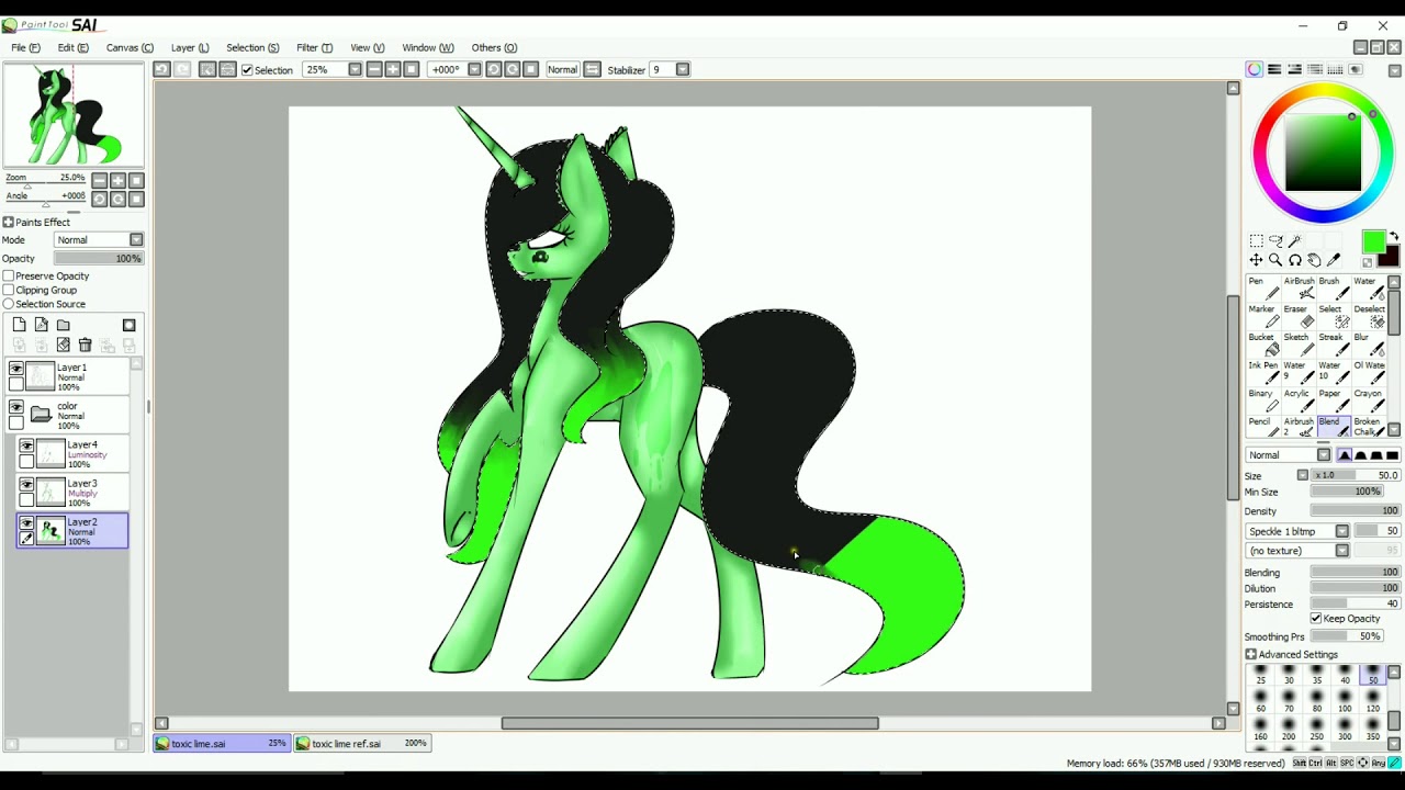 [MLP SPEEDPAINT] Toxic Lime || OC REQUEST
