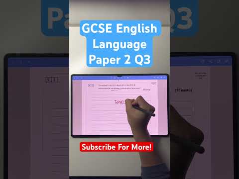AQA GCSE English Language Paper 2 Q3 Language Analysis 🧐 #gcseenglish #gcse #examtips #exams #study