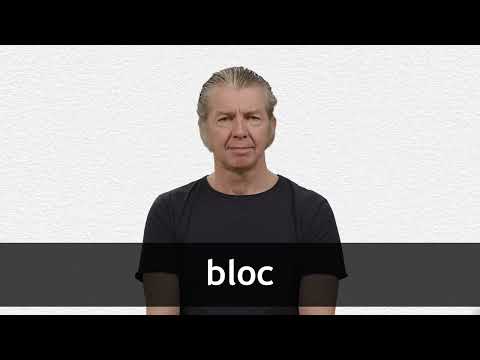 BLOC definition in American English | Collins English Dictionary