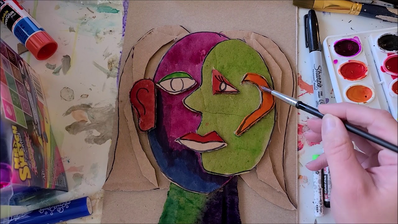 Picasso Relief Sculpture