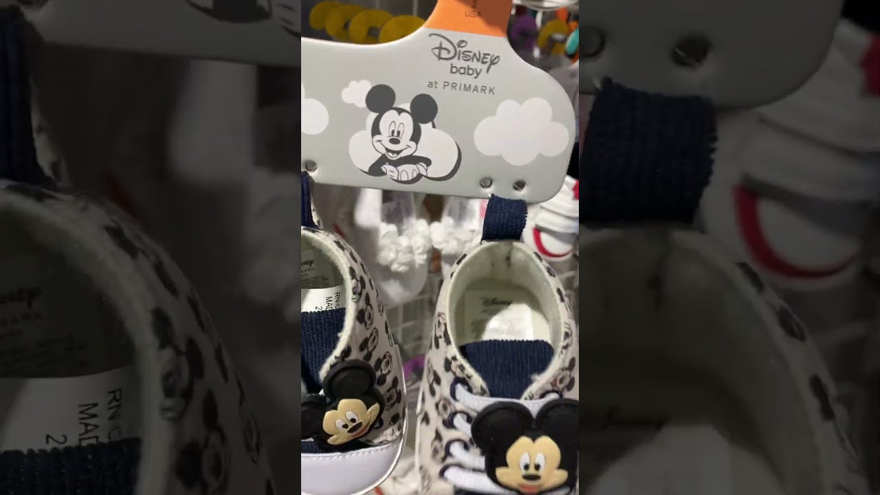 Primark disney Mickey mouse shoes