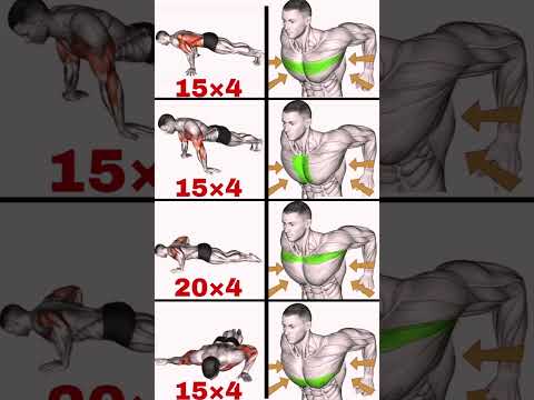 Build a Bigger Chest at Home – No Equipment Chest Workout! #exercise #motivation #gym