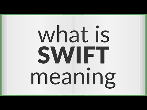 Swift | meaning of Swift