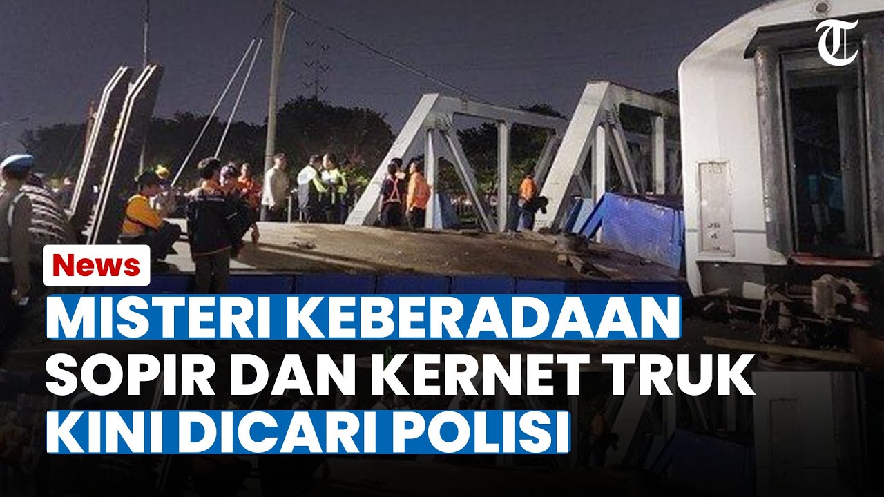 Misteri Sopir dan Kernet Truk yang Dihantam Kereta Api Brantas Menghilang, Polisi Cari ...