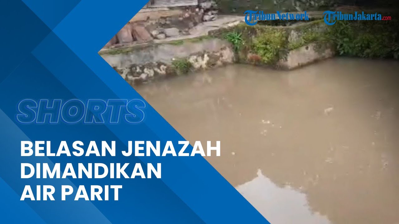 Belasan Jenazah Dimandikan Air Parit, Saluran Air Mati Dampak Gempa ...