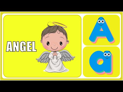 3 Words That Start With A | The Letter A Sound | Toddler Learning Video
