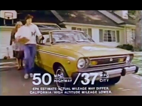 1977 Datsun B210 commercial - Mama's Boy?