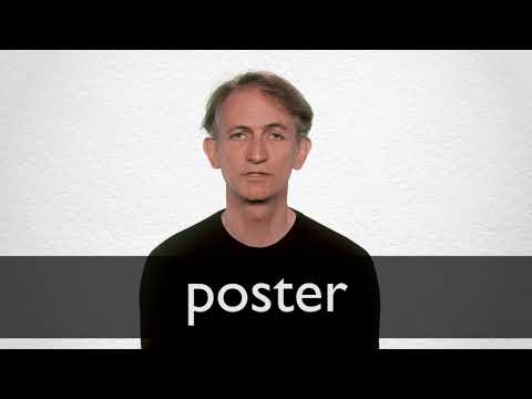 French Translation of “POSTER” | Collins English-French Dictionary