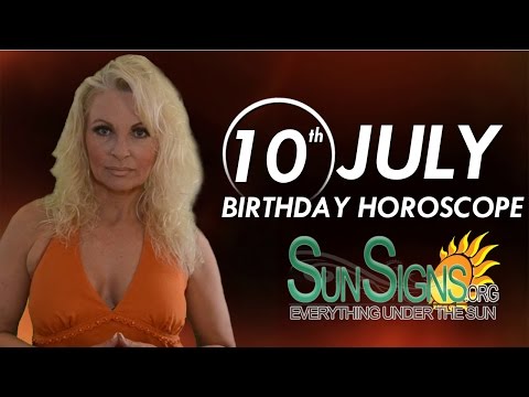 July 10th Zodiac Horoscope Birthday Personality - Cancer - Part 1