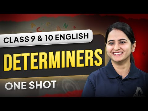Master Determiners in One Go 💯 | Class 9th & 10th English Grammar Made Easy