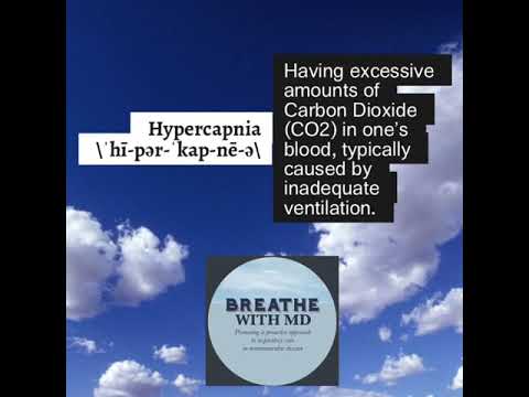 What is hypercapnia in NMD?