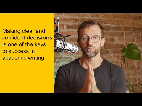 How to write your PhD thesis #4: Decision-making