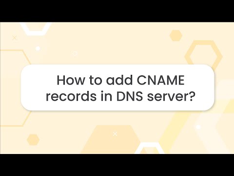 How to add CNAME records in DNS server | Vtiger CRM