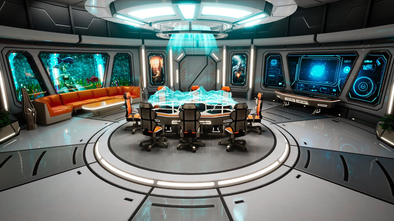 Sci Fi Conference Room