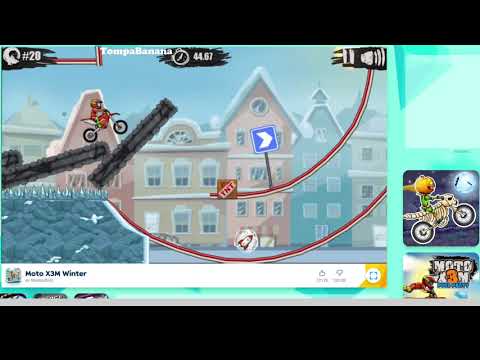 17-09-2021. Moto X3M Winter on Poki.se.