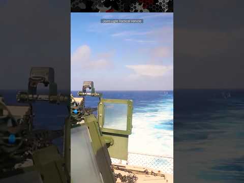 Mounted JLTV Training at Sea