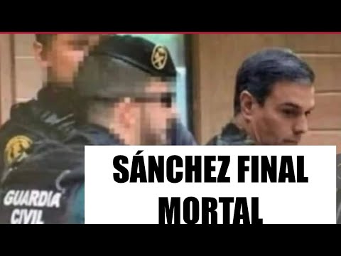 The UCO deals the final blow to the dictator Pedro Sánchez.